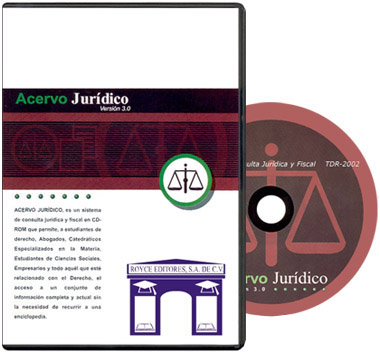 Acervo Jurídico V3.0 en CD-ROM - Libros MX