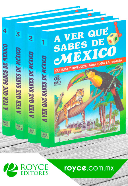 A Ver Qué Sabes de México 4 Volúmenes - Libros MX