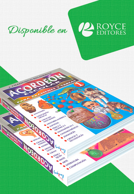 Acordeón Escolar para Exámenes y Tareas 2 Vols - Libros MX