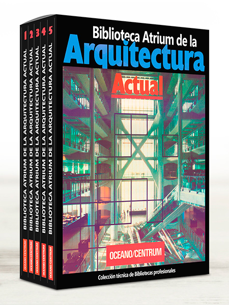 Biblioteca Atrium de la Arquitectura Actual 5 Vols - Libros MX