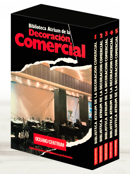 Biblioteca Atrium de la Decoración Comercial 5 Vols - Libros MX