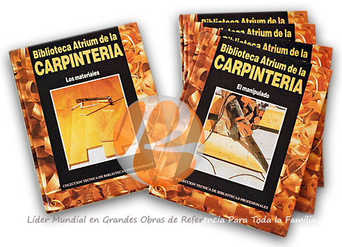 Biblioteca Atrium de la Carpintería 5 Vols - Libros MX