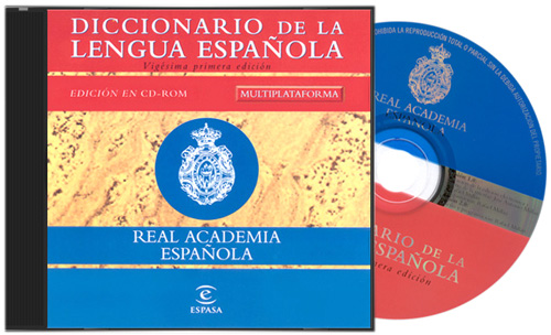 CD-ROM Diccionario de la Lengua Española RAE - Libros MX