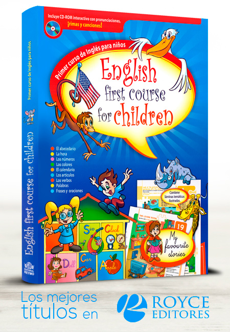 English First Course For Children With CD-ROM - Libros MX