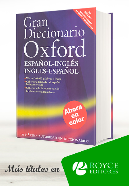 Gran Diccionario Oxford Español-Inglés Inglés-Español - Libros MX
