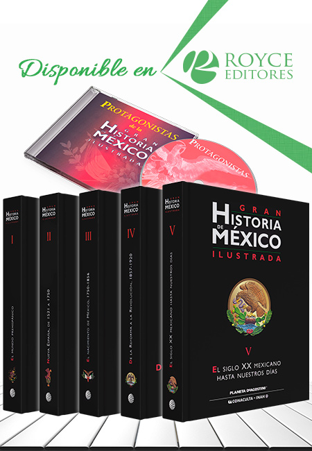 Gran Historia de México Ilustrada 5 Vols con CD-ROM - Libros MX