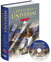 Historia Universal con CD-ROM Océano - Libros MX