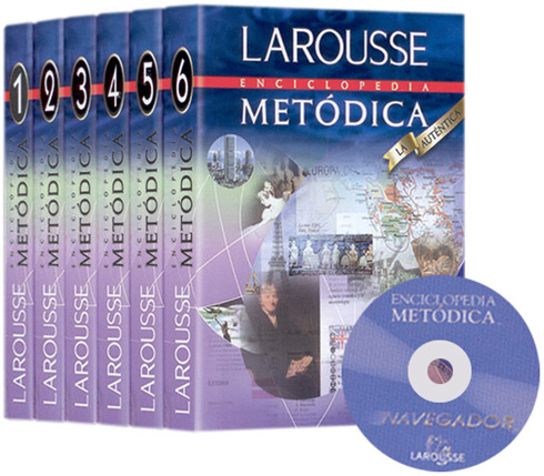 Larousse Enciclopedia Metódica 6 Vols con CD-ROM - Libros MX