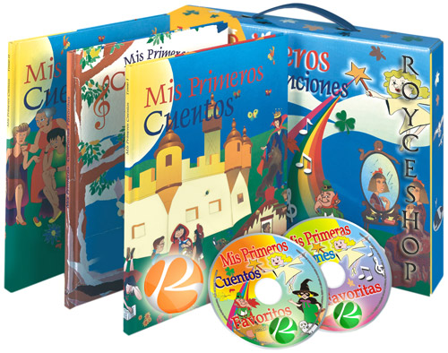 Mis Primeros Cuentos y Canciones Favoritas 3 Vols con 2 CD-ROMs - Libros MX
