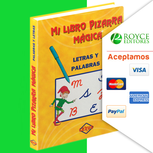 Mi Libro Pizarra Mágica Letras y Palabras - Libros MX Mi Libro Pizarra Mágica Letras y Palabras - Libros MX