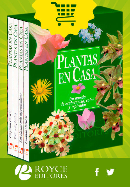 Plantas en Casa 4 Vols - Libros MX