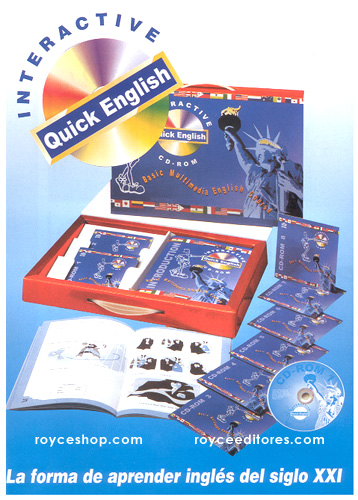 Quick English Interactive 8 CD-ROMs - Libros MX