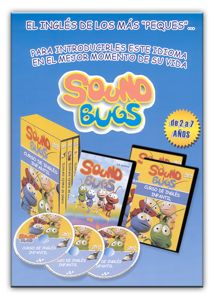 Sound Bugs 2 DVDs con CD Audio - Libros MX
