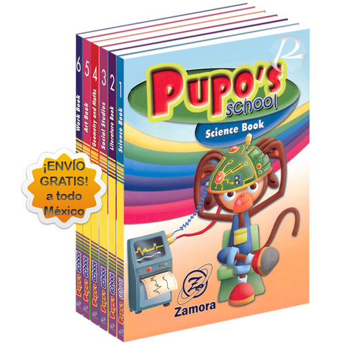 Pupo’s School 6 Vols - Libros MX