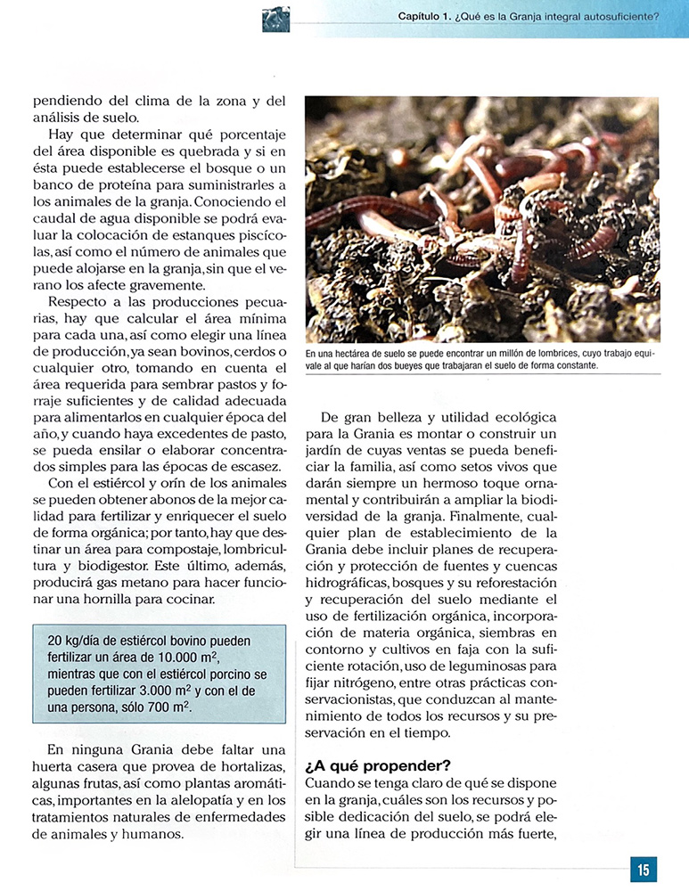 Granja Integral Autosuficiente con DVD - Libros MX