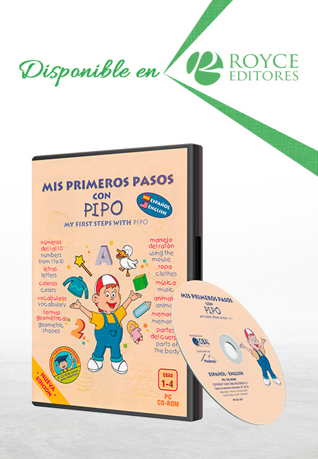 Mis Primeros Pasos con Pipo en CD-ROM - Libros MX