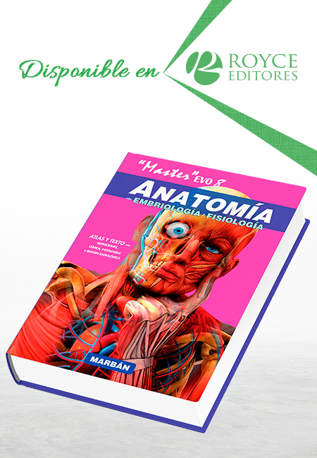Master EVO 8 Anatomía con Embriología y Fisiología - Libros MX