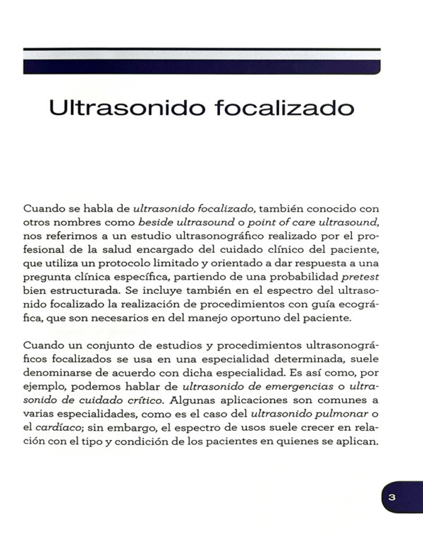 Ultrasonido Pulmonar Focalizado 2. Serie: Ultrasonido Focalizado en ...